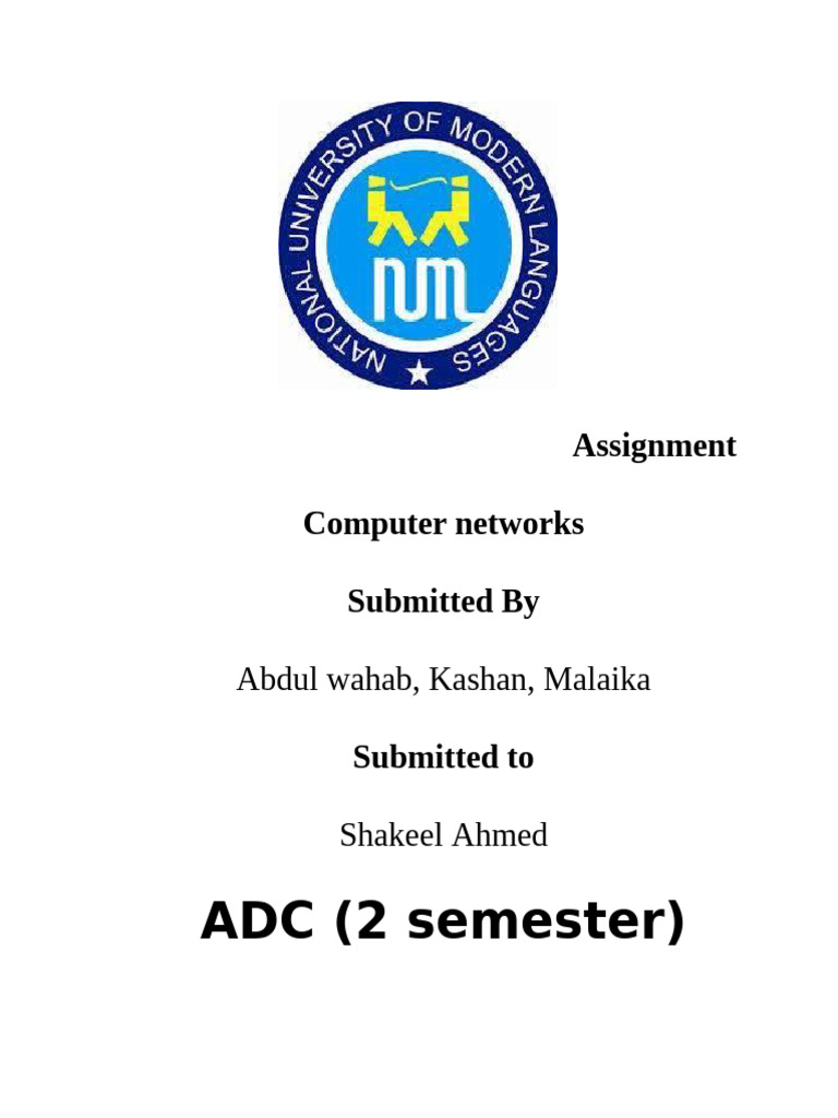 Computer Network Assignment | PDF | Internet Of Things | Simulation