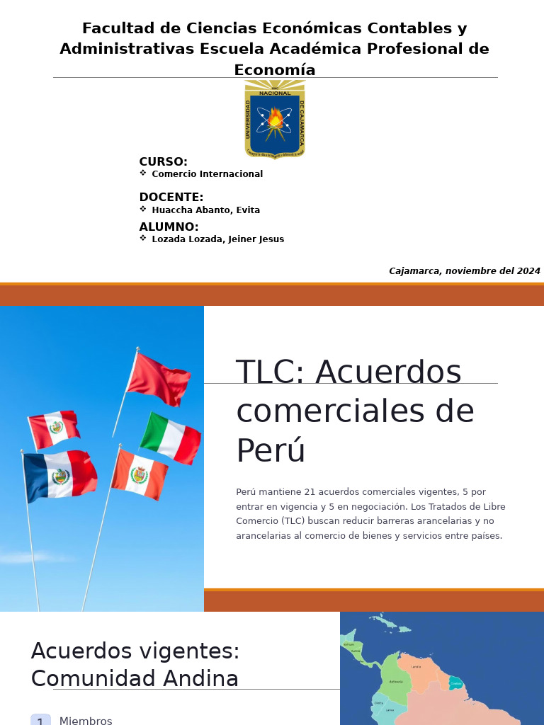 Acuerdos Comerciales de Perú 2024 | PDF | Acuerdo de Asociación ...