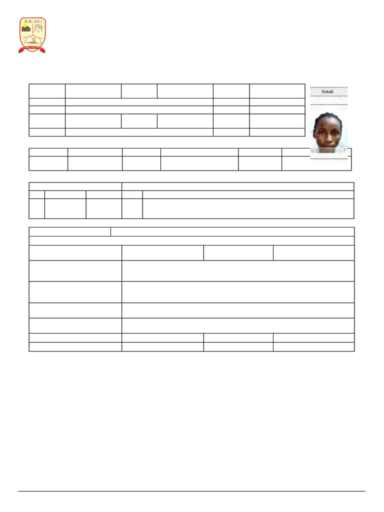 Application Form | PDF | Standardized Tests | Qualifications