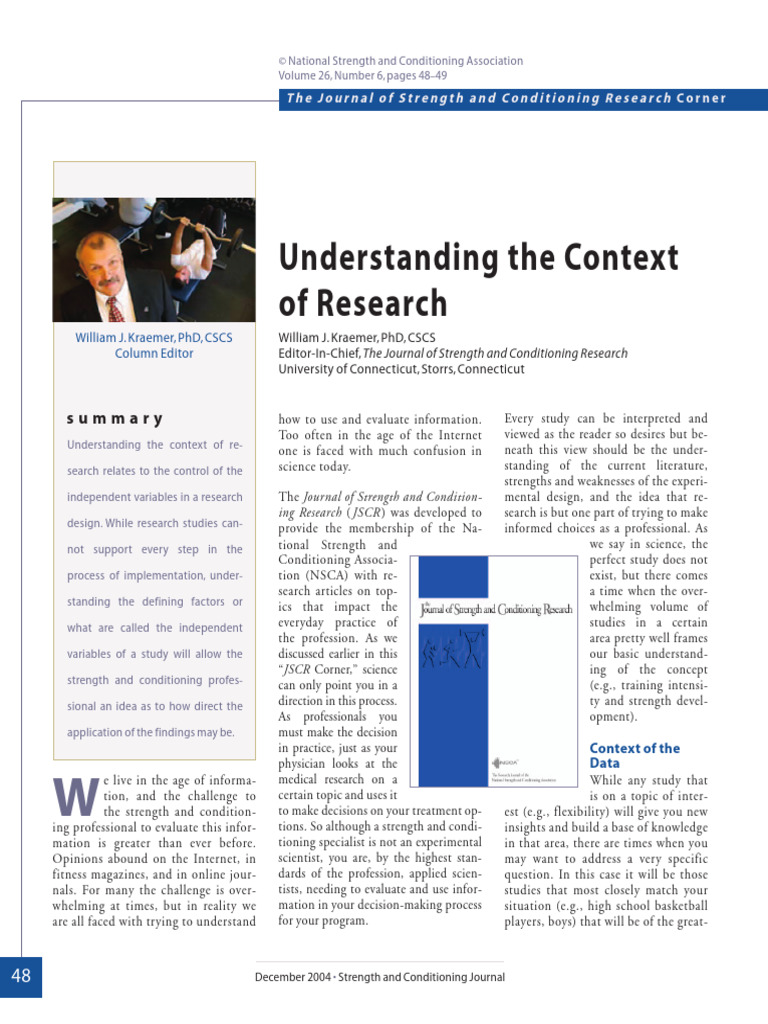 2.1 Understanding - The - Context - of - Research.9 | PDF | Cognition ...