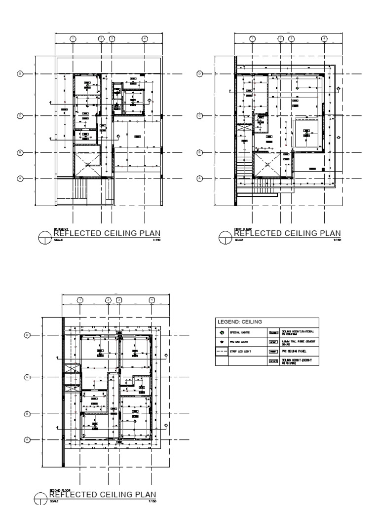 Reflected Ceiling Plan Kap Architect 9-16-23 | PDF | Queensland | Residential Buildings