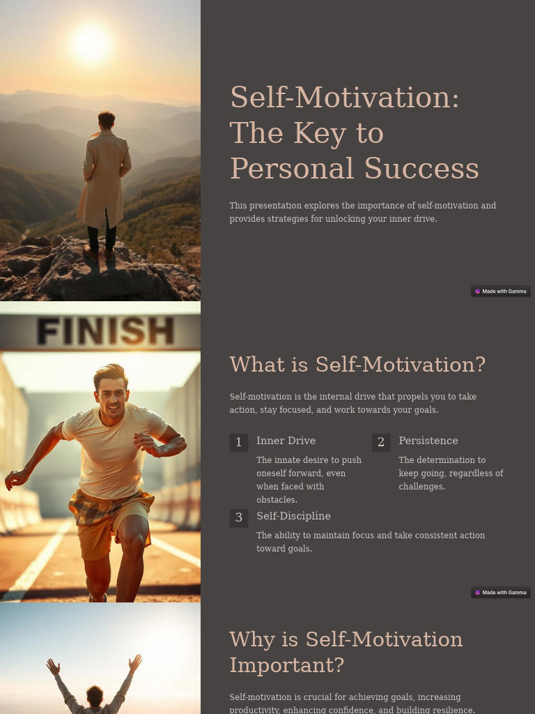 Self Motivation | PDF | Motivational | Motivation