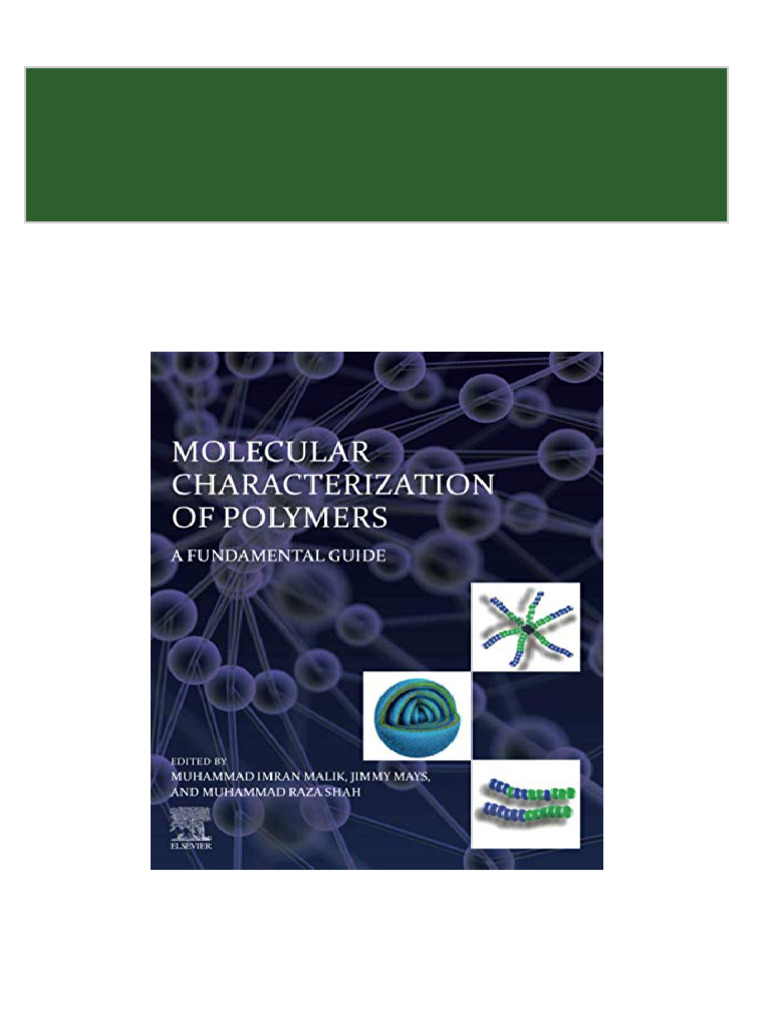 Where Can Buy Molecular Characterization of Polymers: A Fundamental ... Where Can Buy Molecular Characterization of Polymers: A Fundamental ...