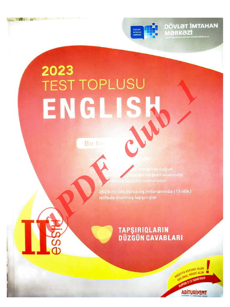 İngilis Dili 2ci Hissə PDF | PDF