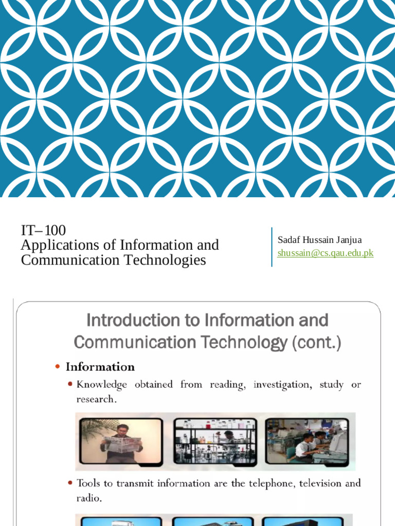 2 - Intro To ICT | PDF
