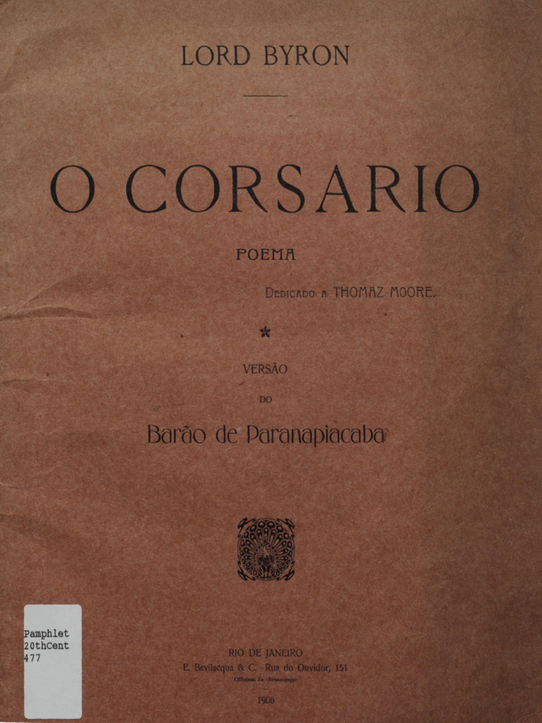 O Corsário Lord Byron | PDF