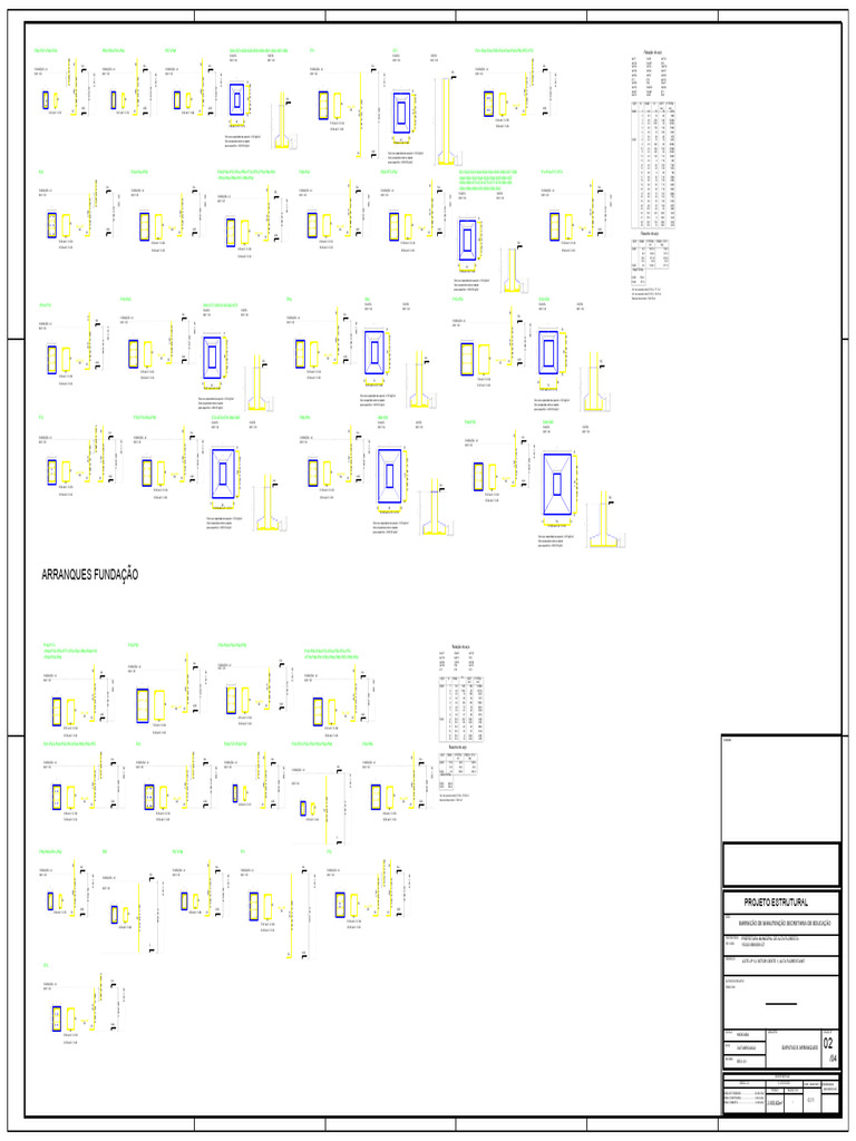 Projeto Estrutural 02 04 - As Built | PDF