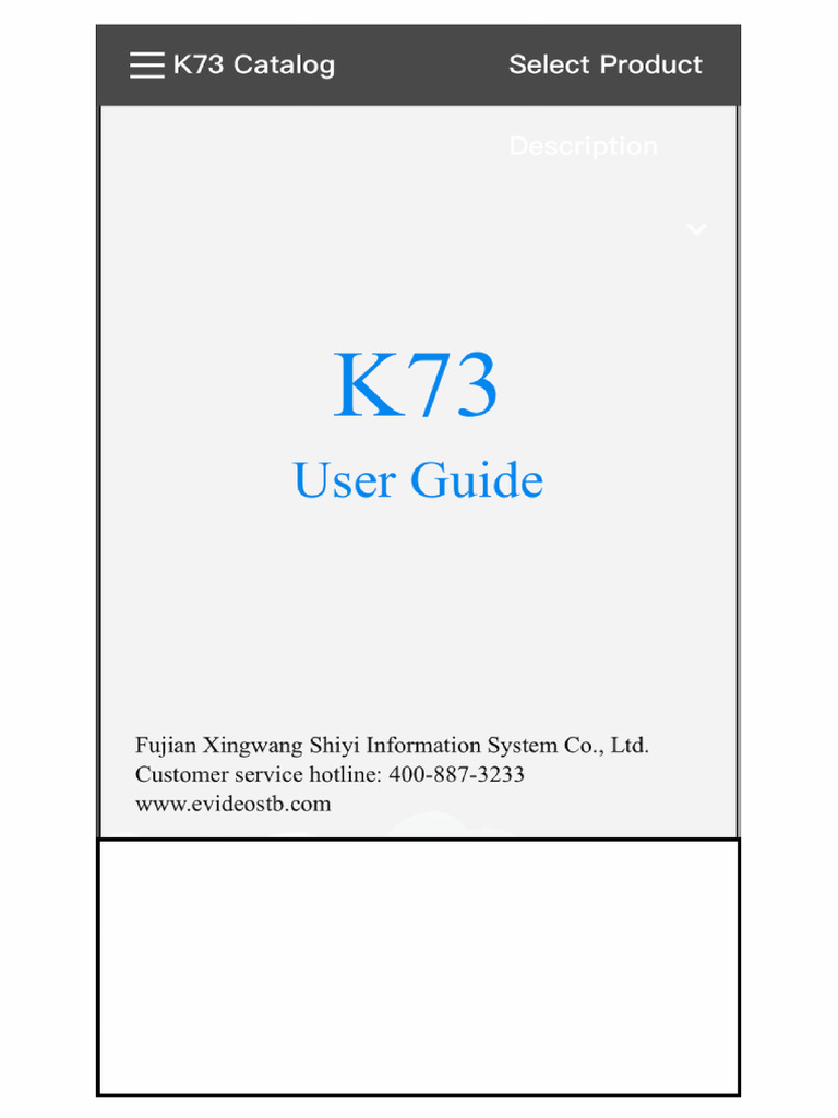 K73 Manual | PDF