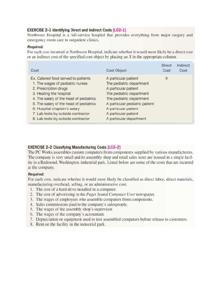 Chapter 2 - Practice Problems | PDF