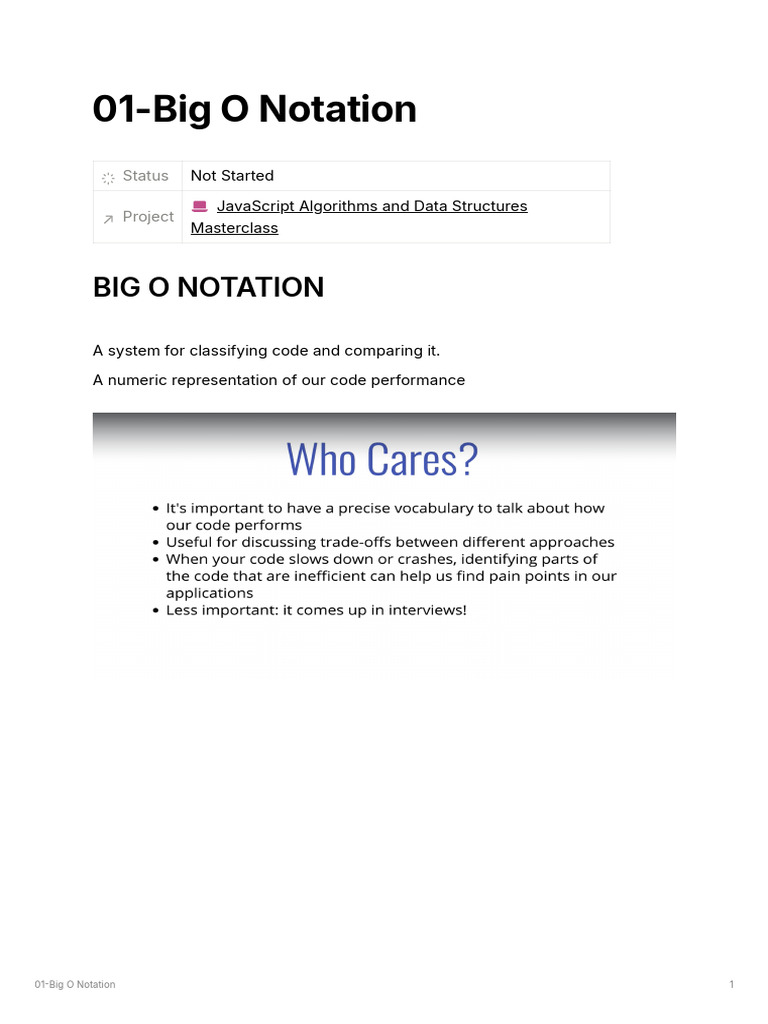 Big O Notation | PDF | Computer Programming | Computing Big O Notation | PDF | Computer Programming | Computing