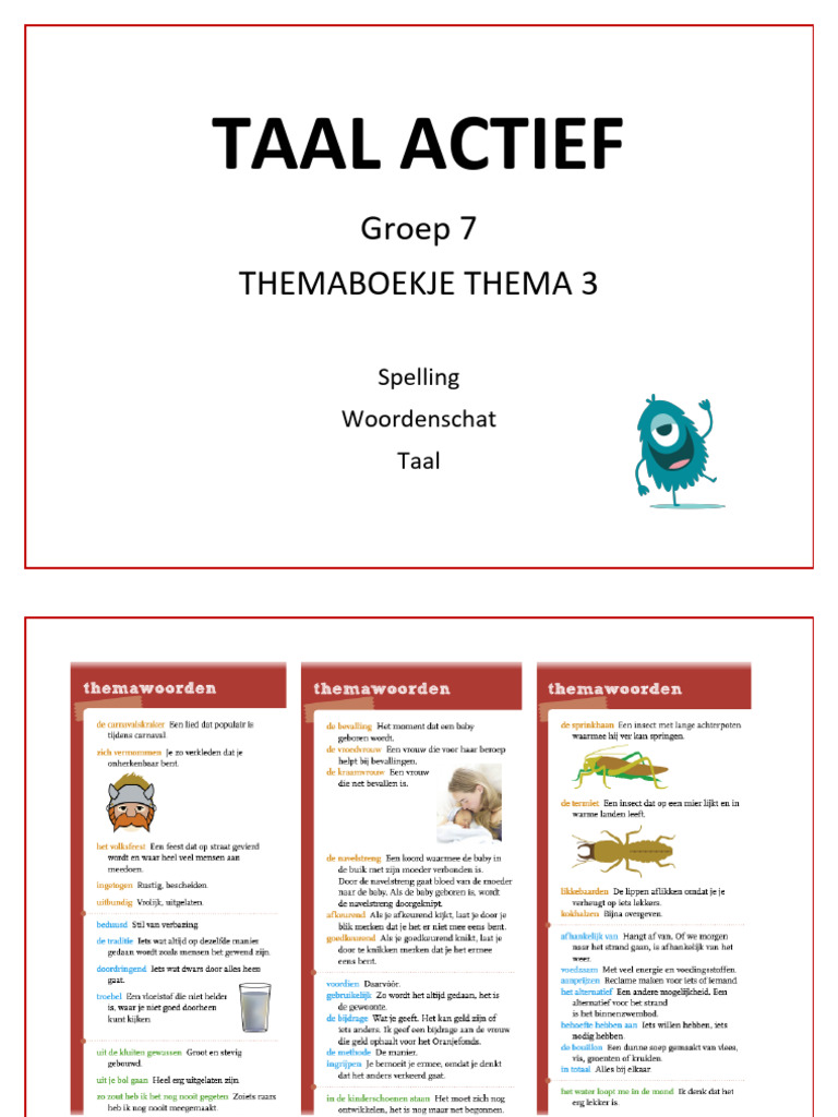 GR 7 T3 Themaboekje | PDF
