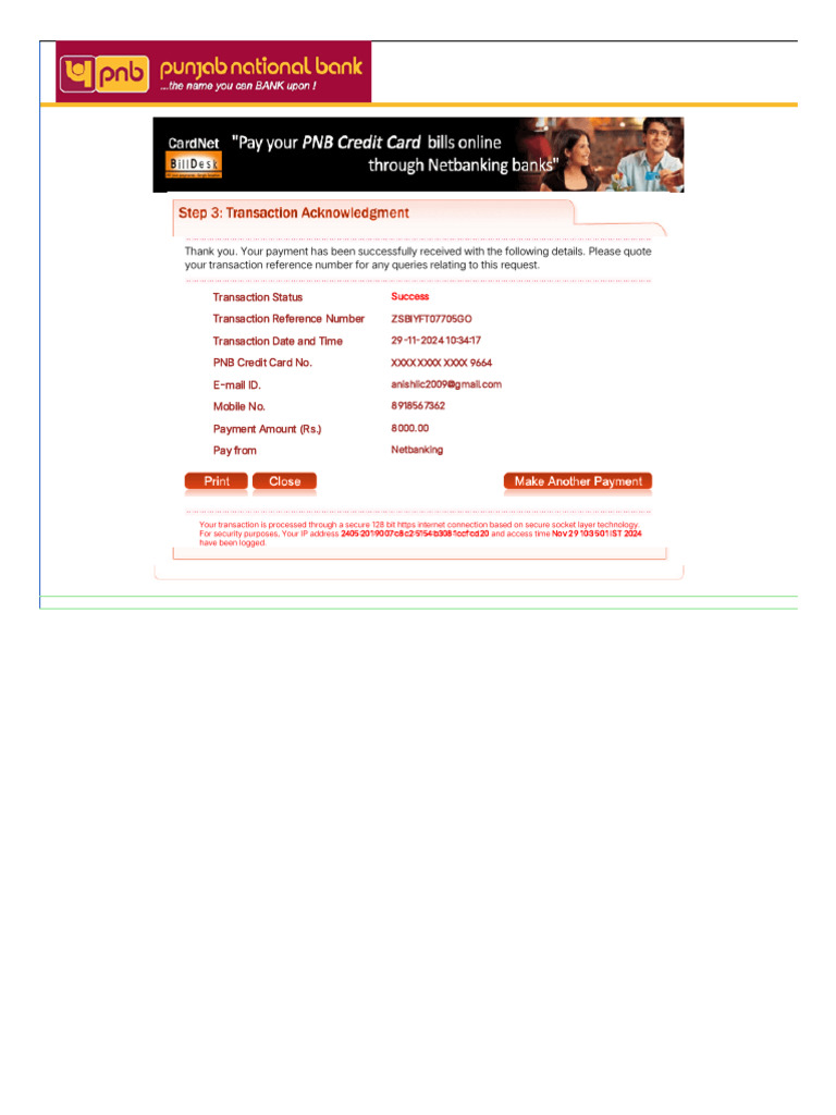 PNB CardNet | PDF