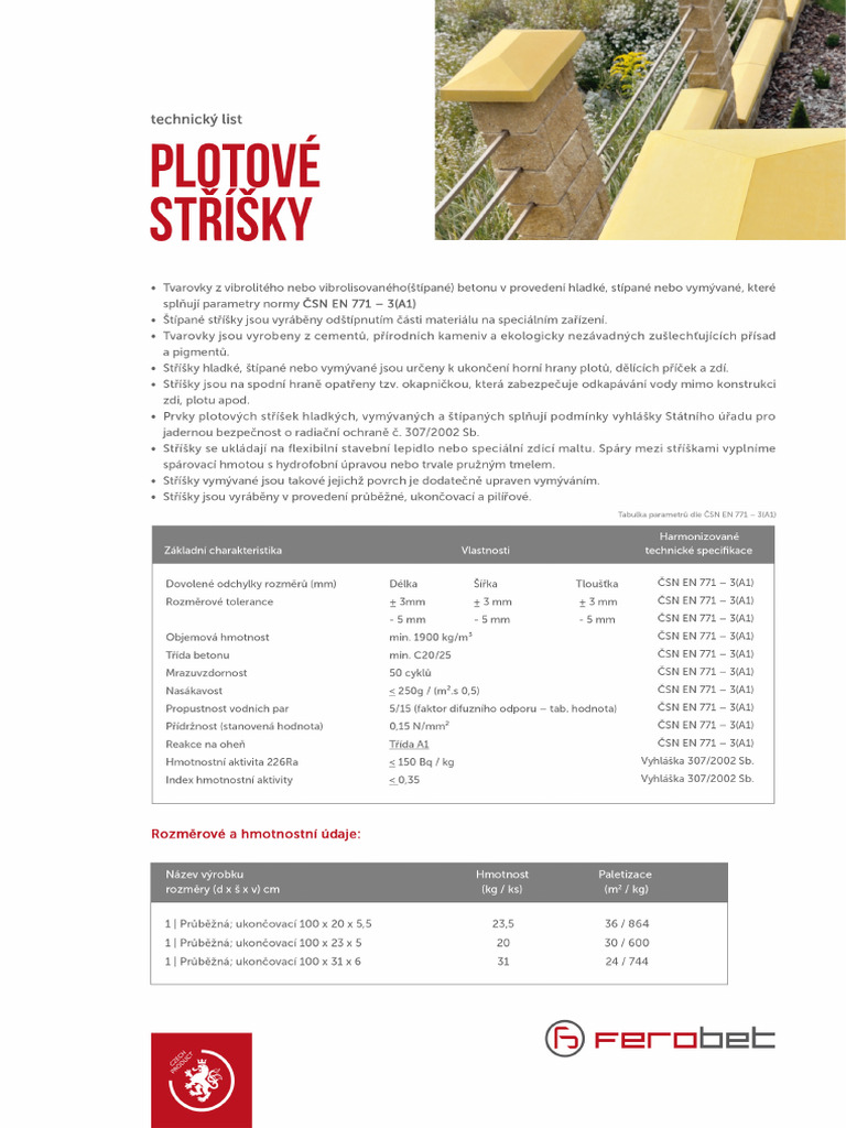 Technicky List Plotove Strisky | PDF