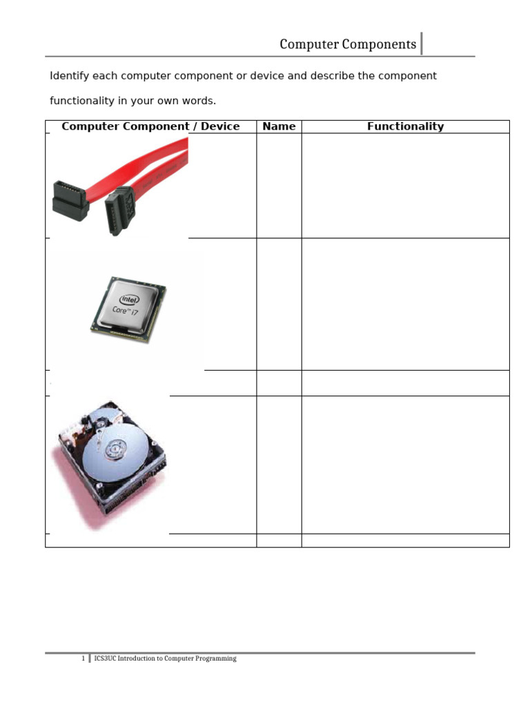 Hardware Identification | PDF