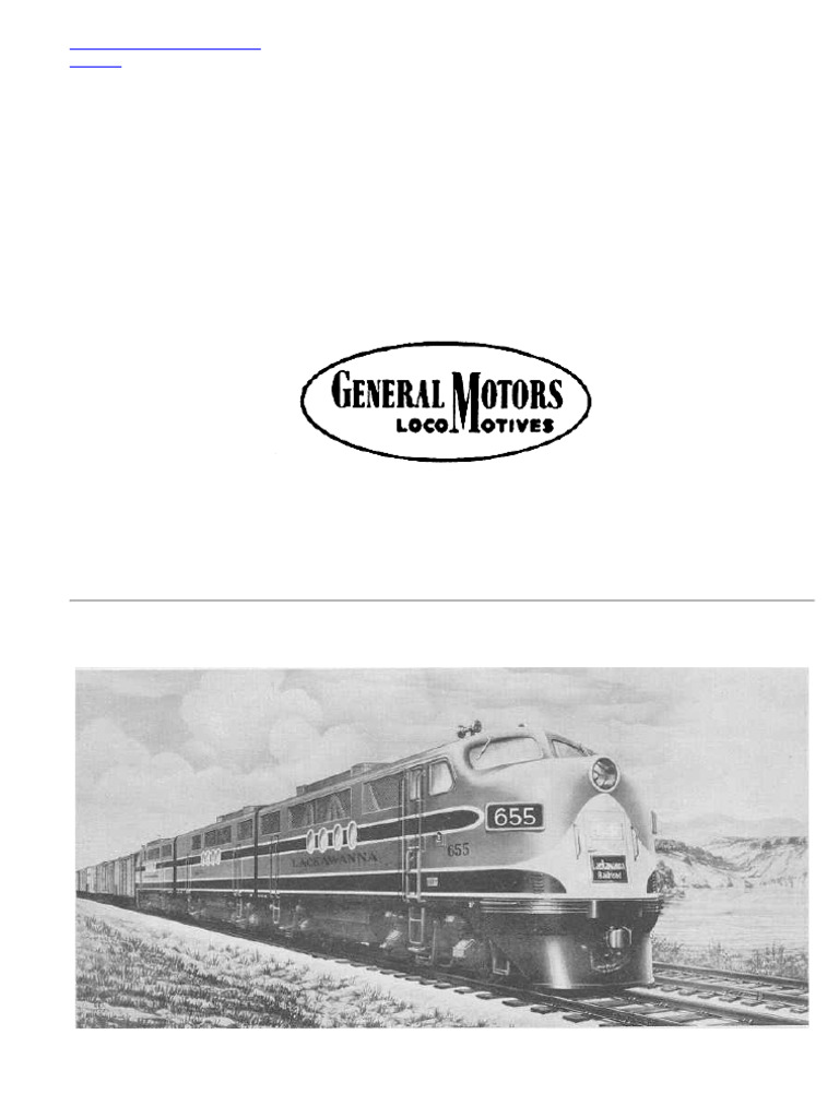 Emd F3 DLW Om-1 | PDF | Engines | Relay