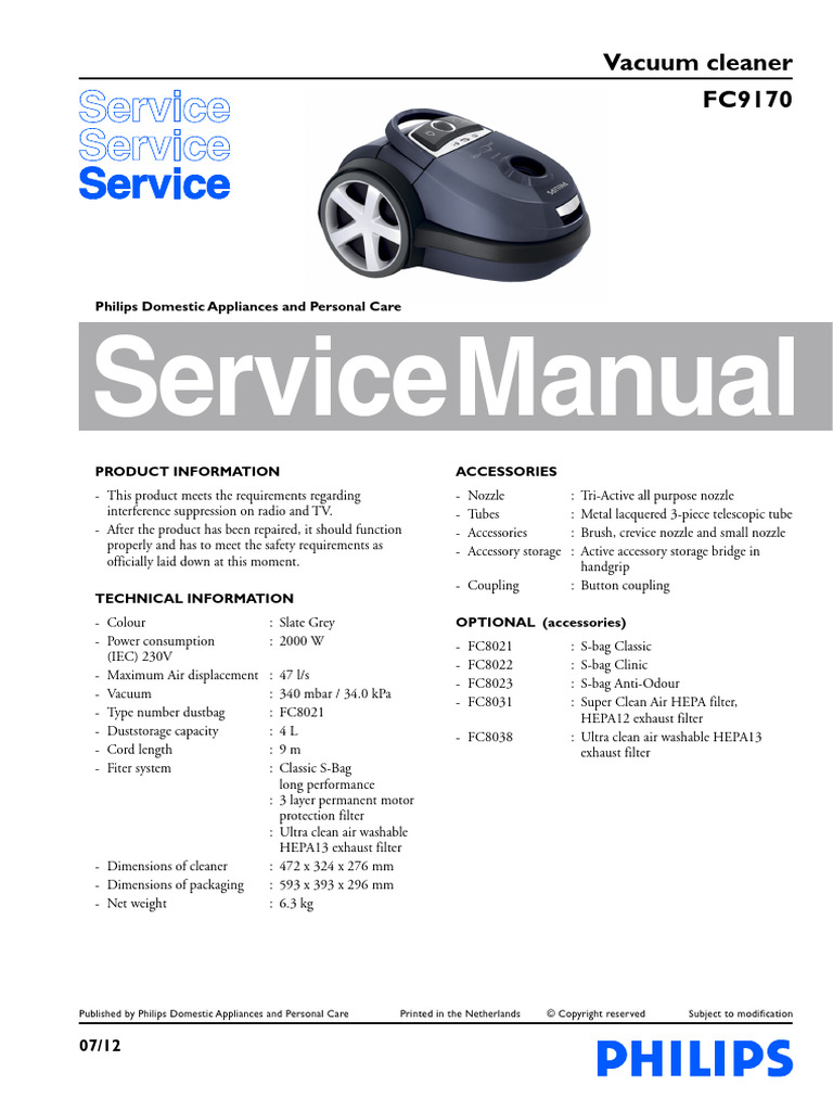 FC 9170 | PDF | Equipment | Manufactured Goods