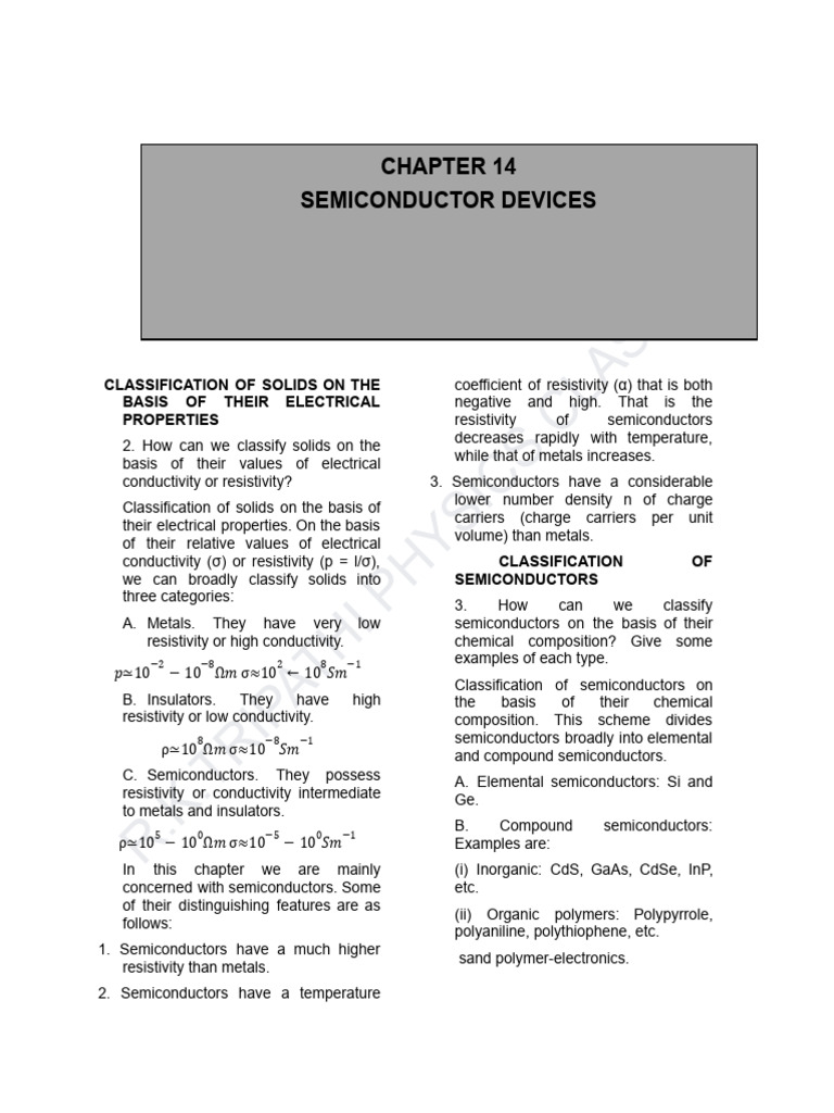 Semi Conductor Devices | PDF | Semiconductors | Rectifier