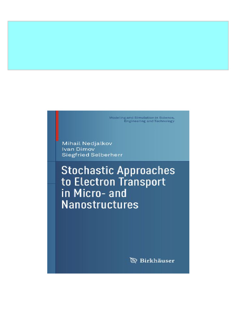 Ebooks File Stochastic Approaches To Electron Transport in Micro and ... Ebooks File Stochastic Approaches To Electron Transport in Micro and ...