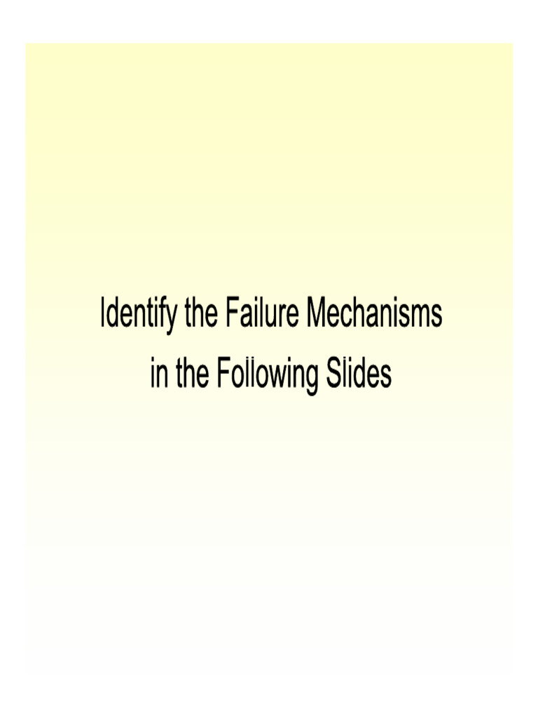 1.lectures 1-2 Understanding Failure Mechanisms Through Case Studies | PDF