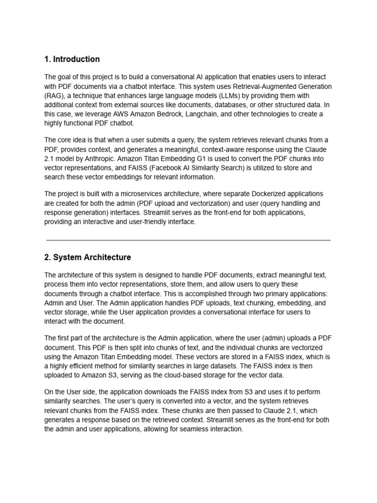 DocuChat AI - BDA Project | PDF | Information Retrieval | Artificial ...
