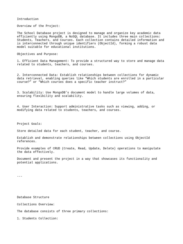 Mongo Document | PDF | Databases | Mongo Db