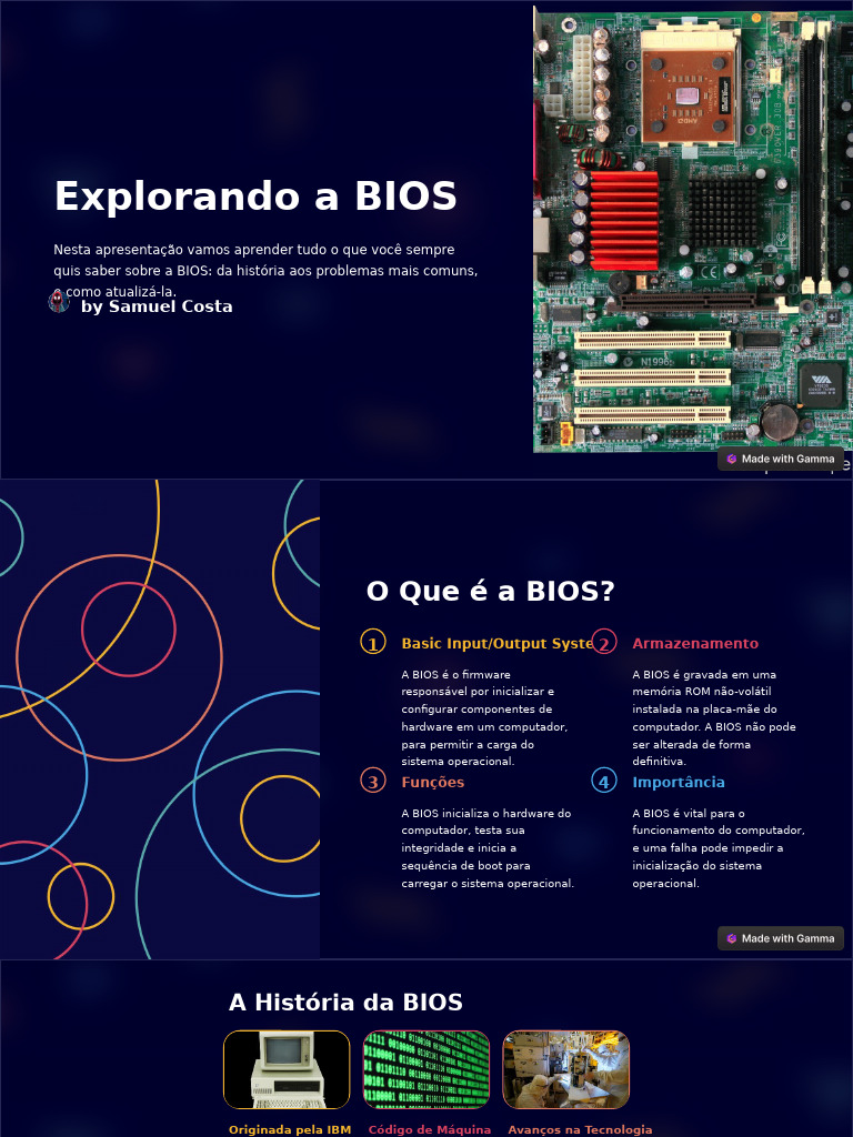 Guia Completo sobre BIOS: Funções e Atualizações | PDF | BIOS ...