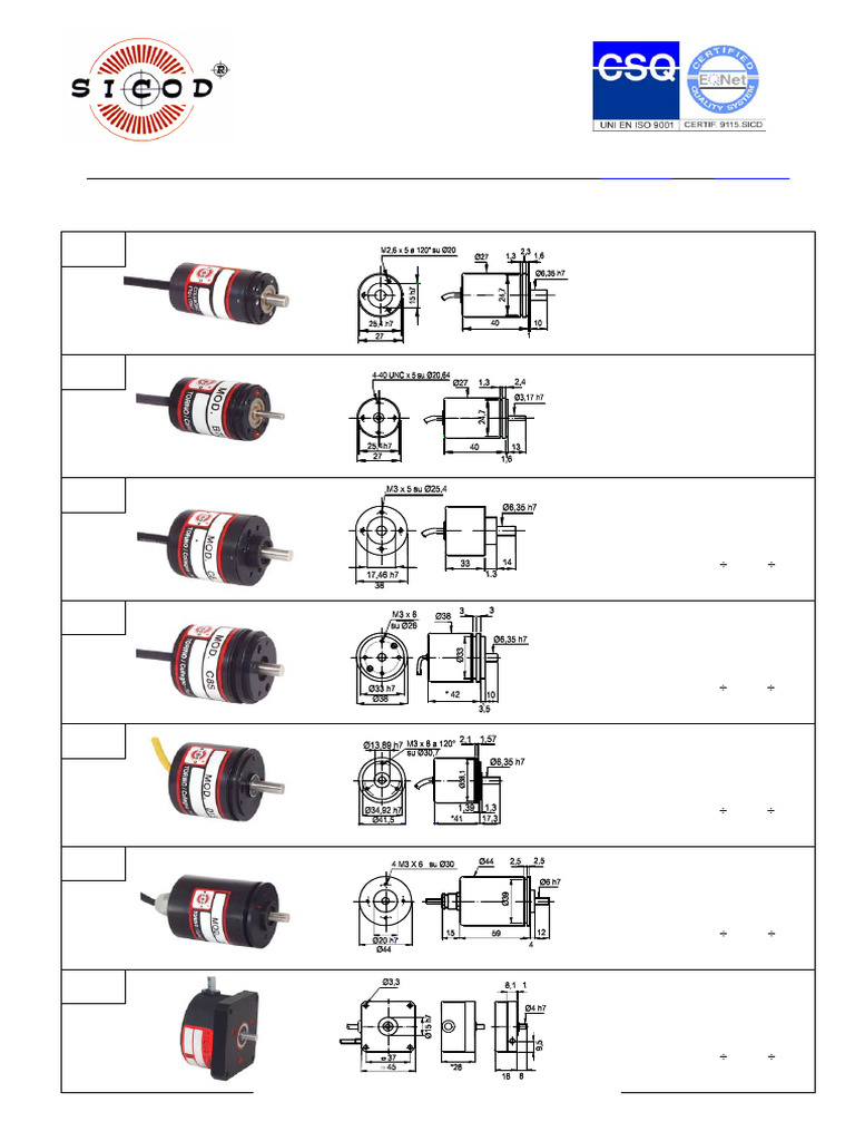 Encoders-Incrementales GOFRADOR | PDF | Electrical Engineering ...