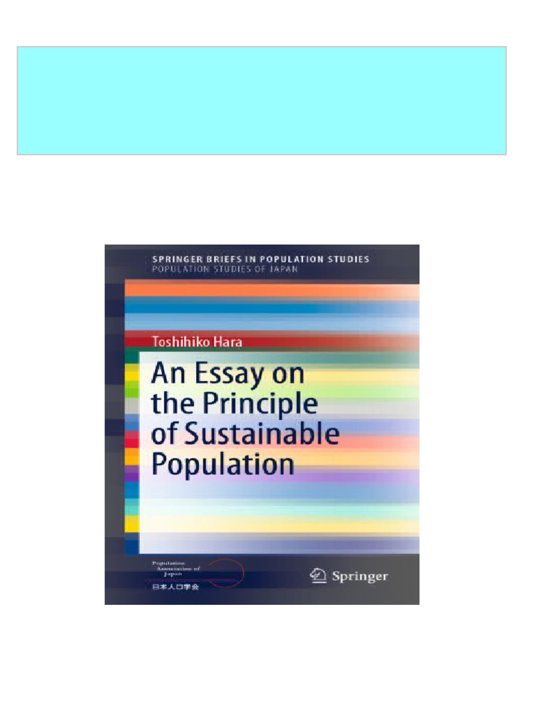 (Ebooks PDF) Download An Essay On The Principle of Sustainable ... (Ebooks PDF) Download An Essay On The Principle of Sustainable ...