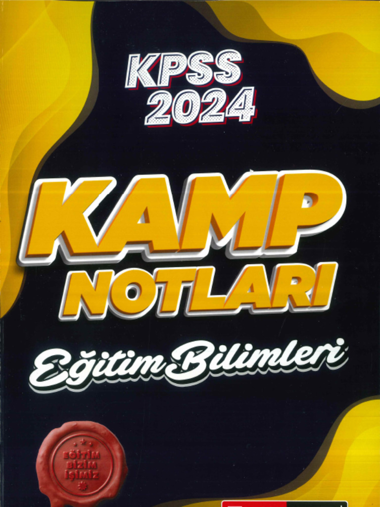 Pegem Eği̇ti̇m Kamp | PDF