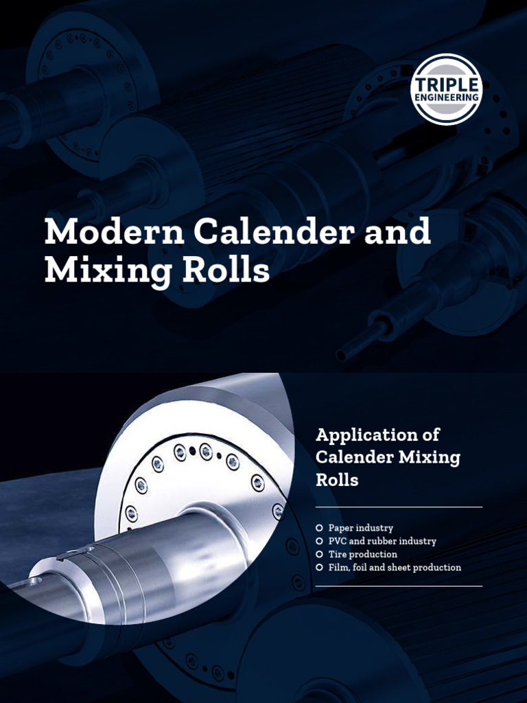 NL 202105 Modern Calender and Mixing Rolls Brochure | PDF | Forging | Steel