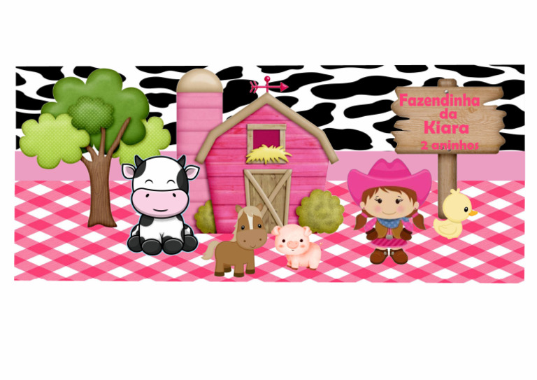 Rotulo Fazendinha Rosa | PDF