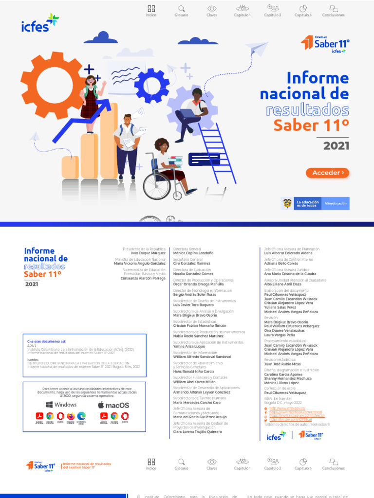 Resultados Saber 11° 2021 Icfes | PDF