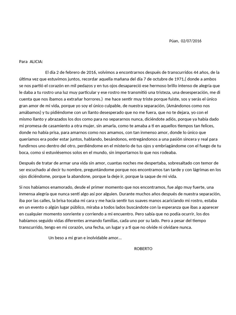 Para - ALICIA (1) (Ali Rodriguez) | PDF | Amor