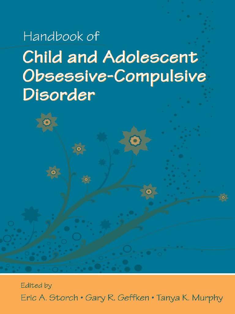 Handbook of Child and Adolescent Obsessive Compulsive Disorder | PDF ...