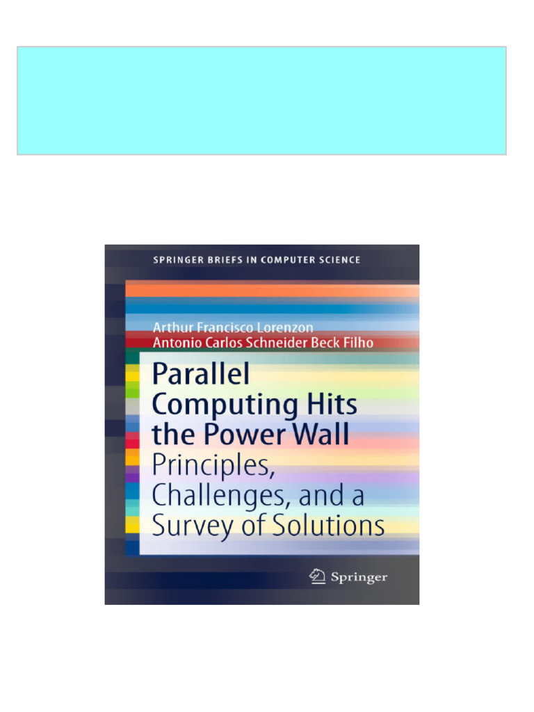 (Ebooks PDF) Download Parallel Computing Hits The Power Wall Principles ... (Ebooks PDF) Download Parallel Computing Hits The Power Wall Principles ...