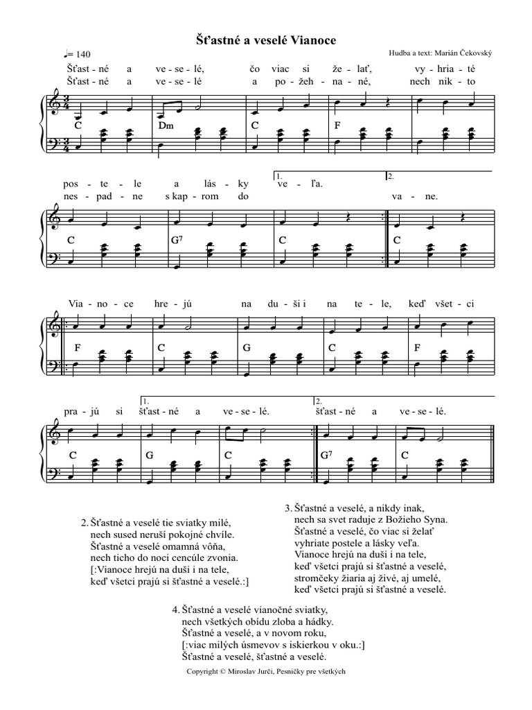 Stastne A Vesele Akordeon | PDF