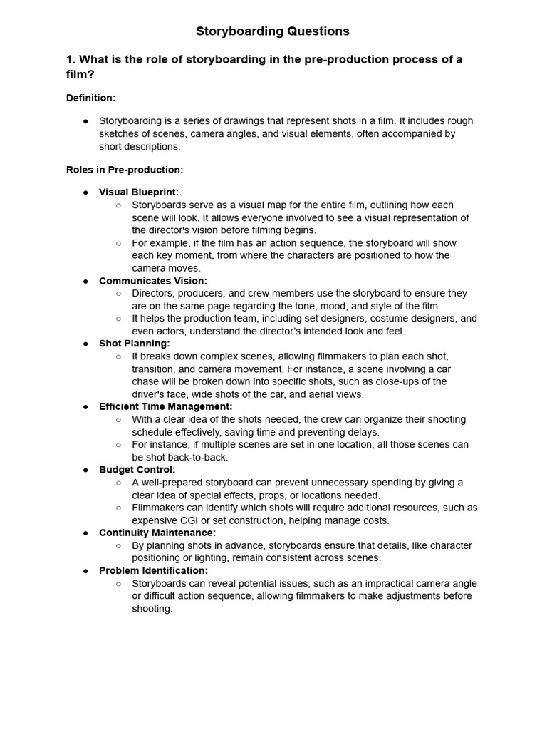 (Bada Wala) Storyboarding Notes | PDF | Composition (Visual Arts ...