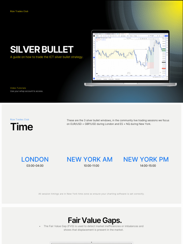ICT Silver Bullet Trading Guide | PDF | Financial Markets