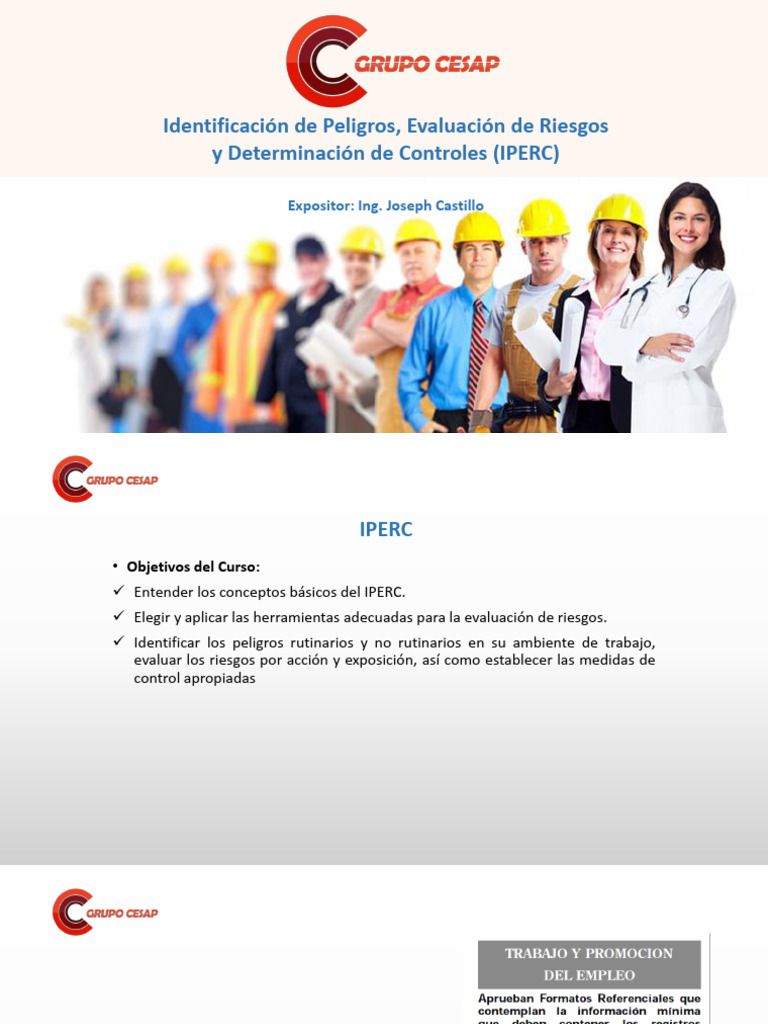 Iperc V2022.2 | PDF | Riesgo | Seguridad y salud ocupacional