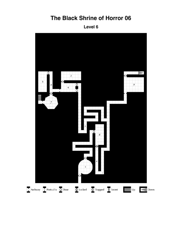 The Black Shrine of Horror 06 | PDF