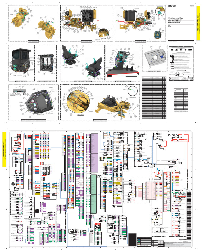 555D Electric System | PDF | Switch | Electrical Connector