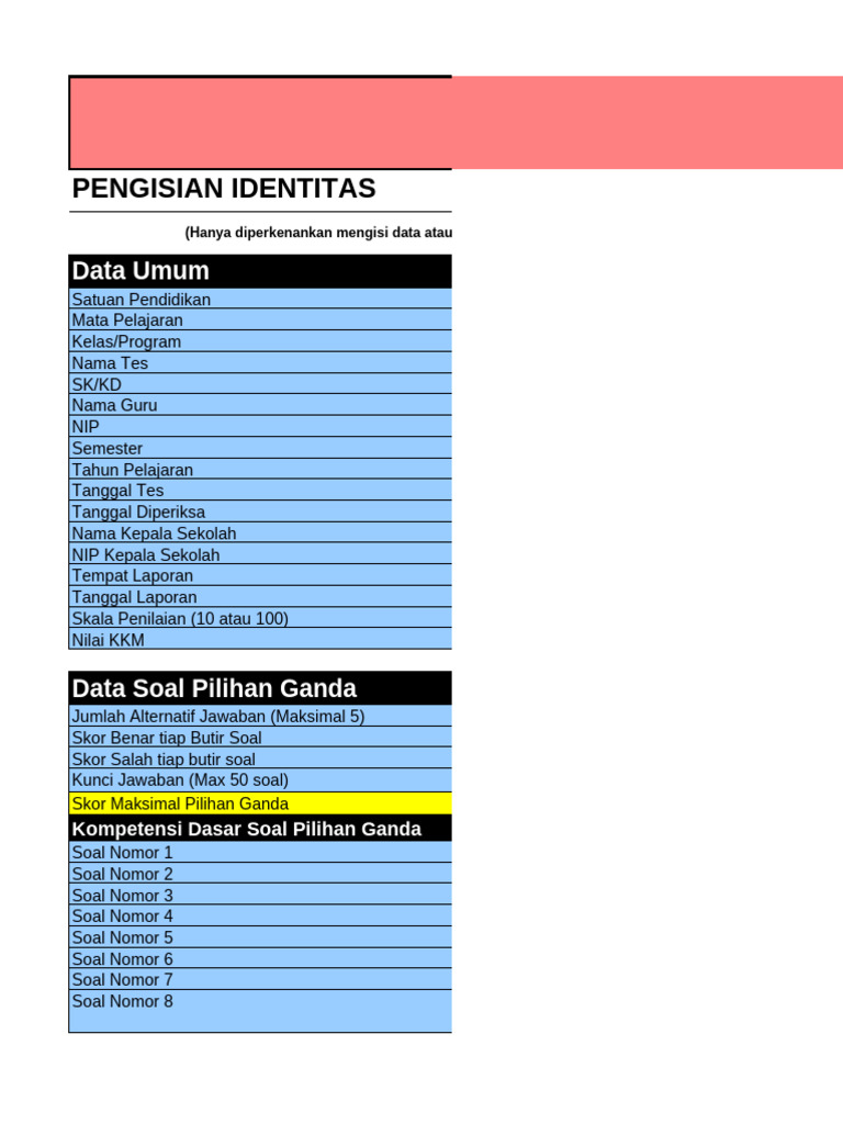 Analisi Hasil Ujian Sekolah 2020-2021 Ipa | PDF