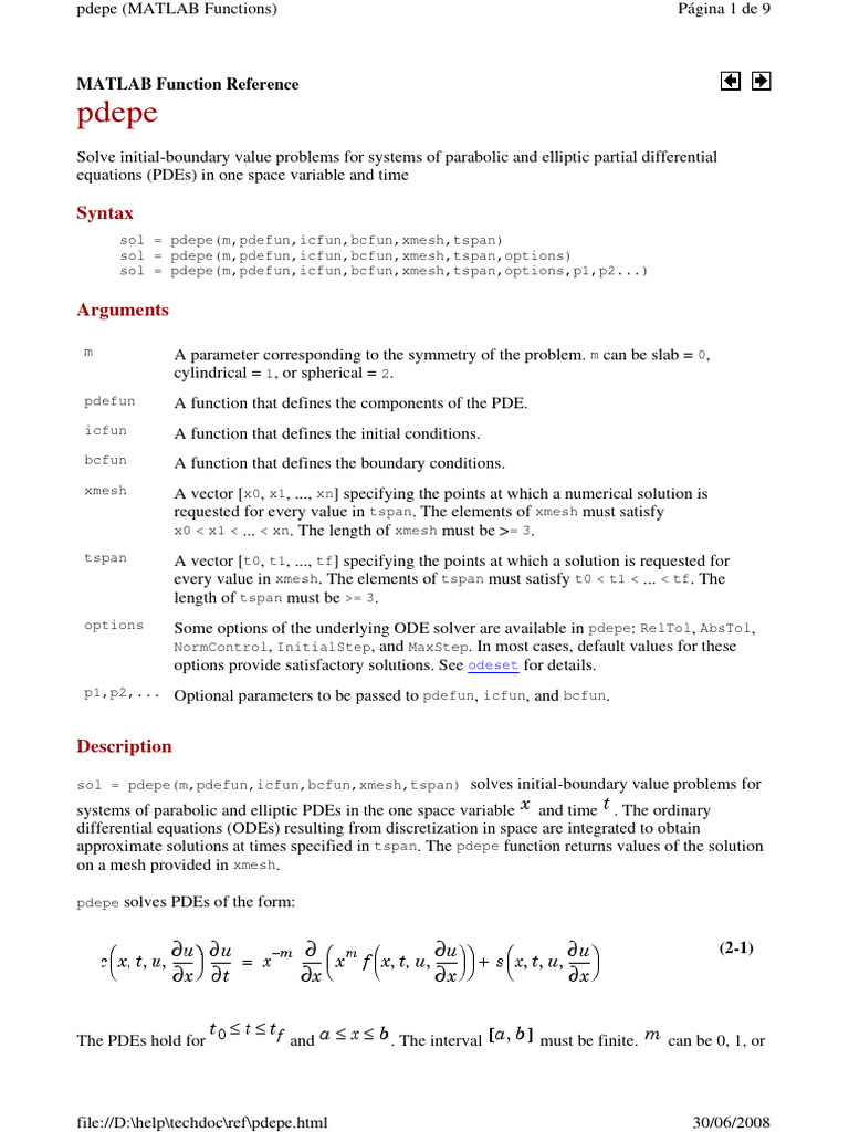 USB - Guía de Ecuaciones Diferenciales Parciales para Adsorción en ...