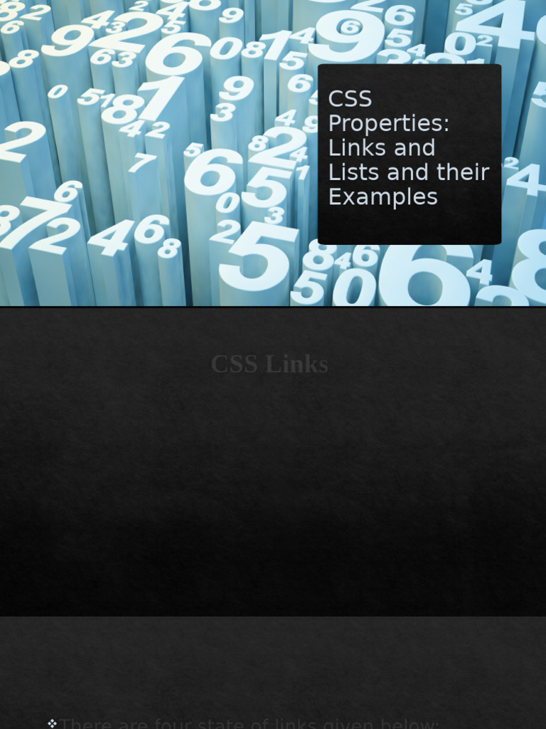 CSS Properties | PDF