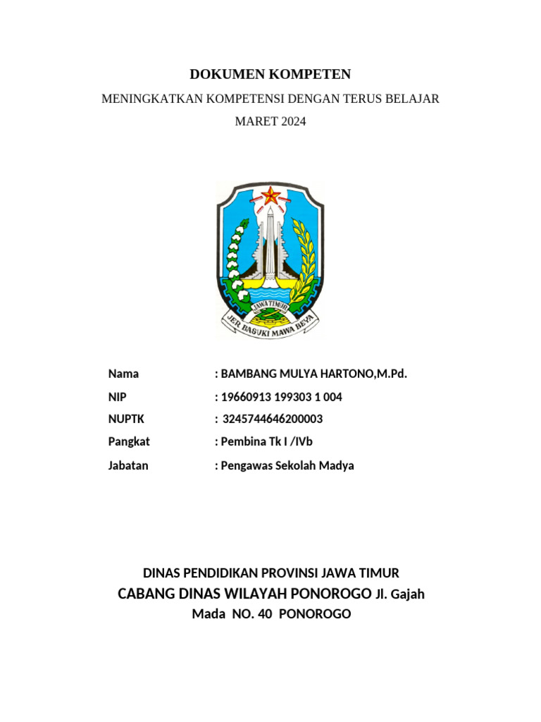 Dokumen Kompeten | PDF