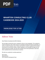 2023 UPenn Wharton Casebook | PDF | Business | Business Economics