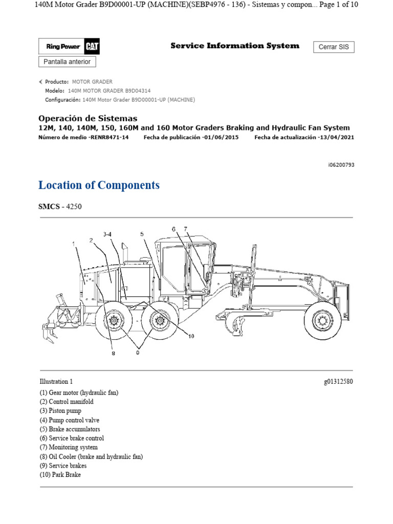 Https 127.0.0.1 Sisweb Sisweb Techdoc Techdoc Print Page | PDF | Brake ...