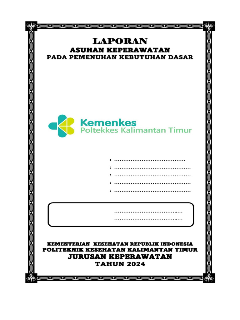 Format Askep PPKD 2024 | PDF