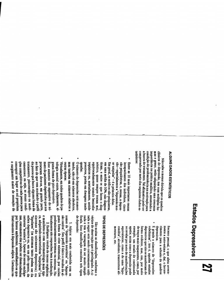 Texto 06 - Zimerman, D. Estados Depressivos | PDF