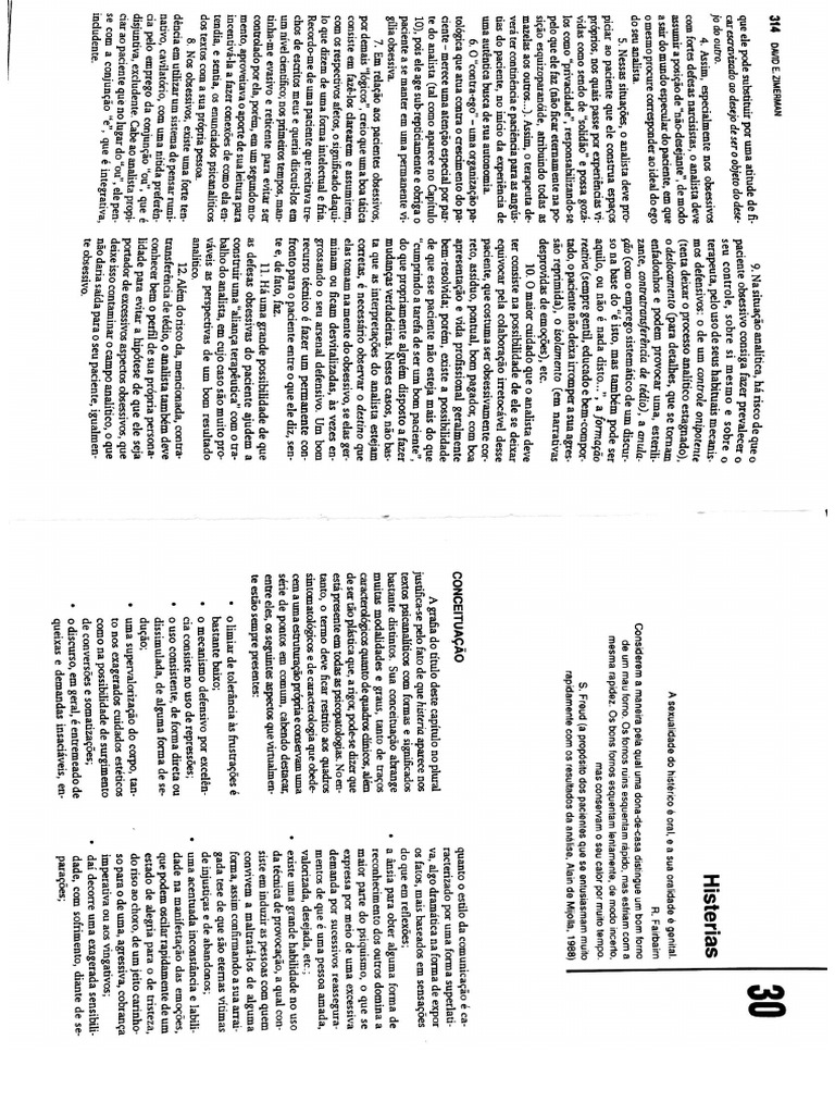 Texto 07 - Zimerman, D. Histerias | PDF